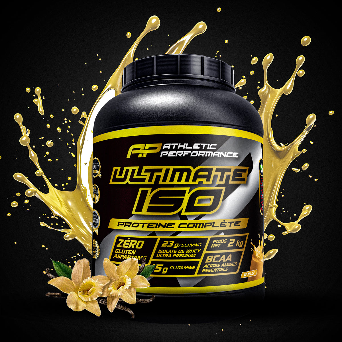 Ultimate iso | Whey Isolate - 2,3kg | – Athlétic Performance